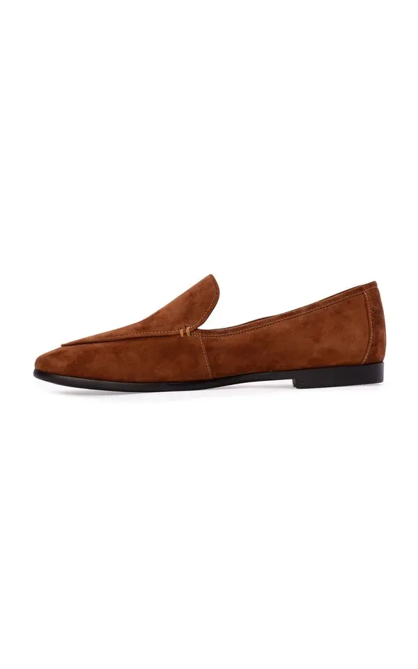 BLACK SUEDE STUDIO Allie Suede Loafers