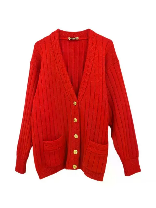 Celine Cable-knit Cardigan