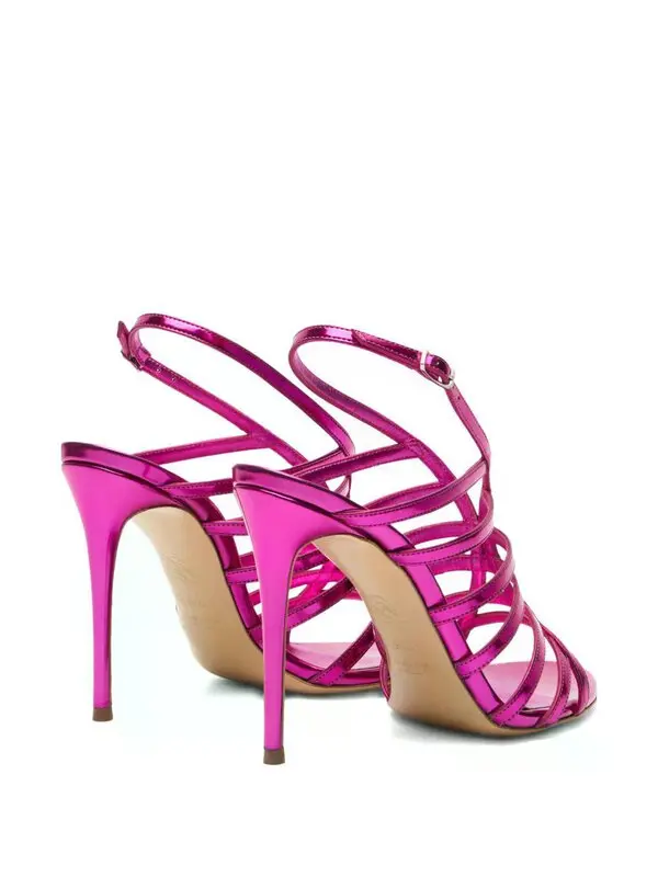 Casadei Julia Jolly Interstellar Sandals - Pink