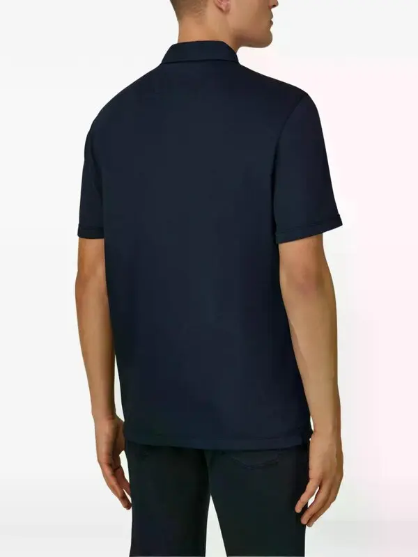 Boggi Milano Logo-appliqué Polo Shirt