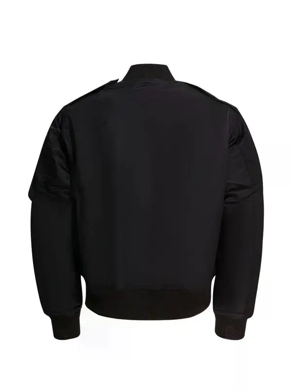 BUZZ RICKSON'S Zip Bomber Jacket - Black
