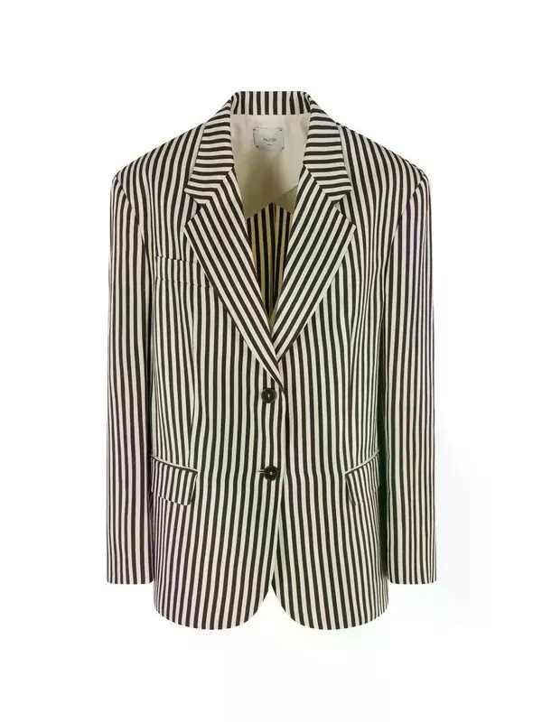 ALYSI Striped Blazer