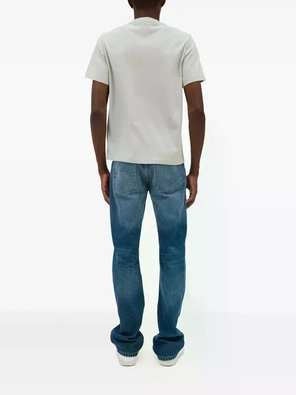 A.p.c. Logo-detail Short-sleeve T-shirt - Grey
