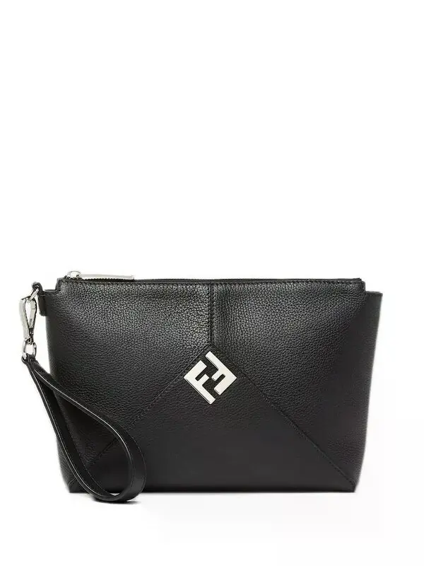 Fendi Lui Clutch Bag - Black