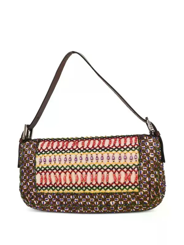 Fendi Baguette Beaded Handbag