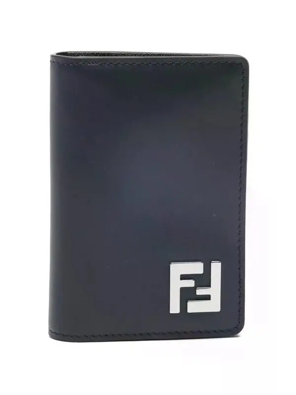 Fendi Logo Cardholder - Blue