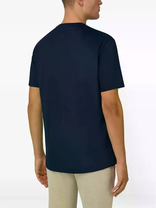 Boggi Milano Appliqué T-shirt - Blue
