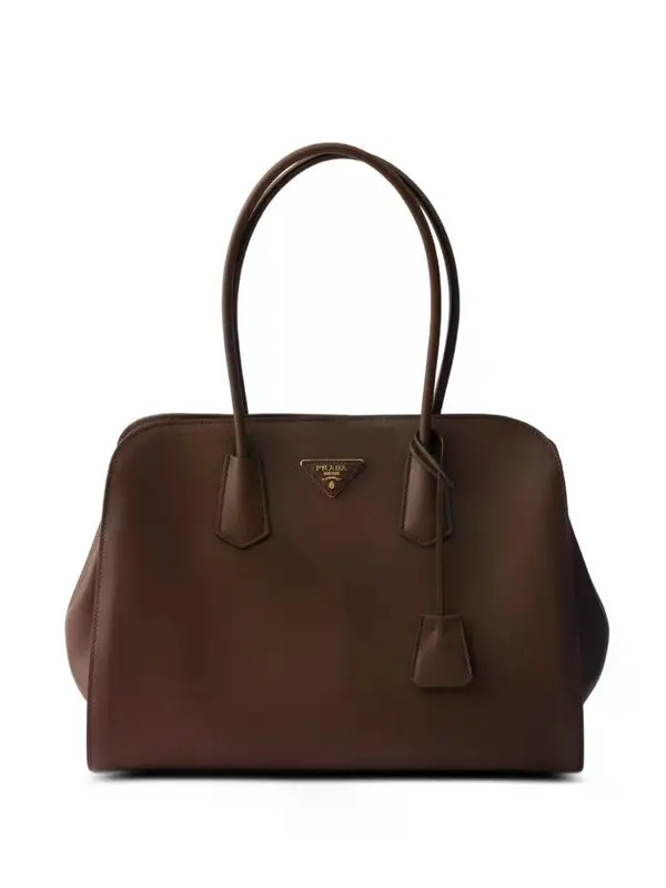 Prada Large Leather Tote Bag