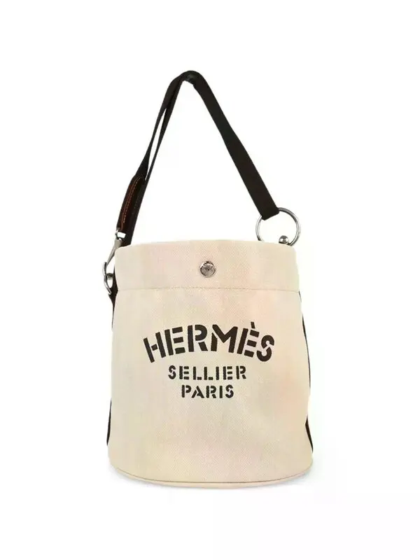 Hermès 2009 Sac De Pansage Bucket Bag - Neutrals