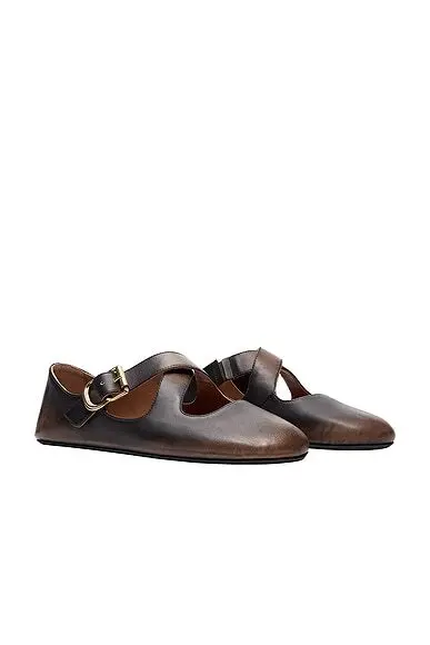Alaïa Mary Jane Ballet Flats