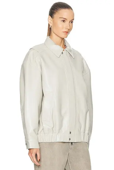 AGOLDE Aston Bomber Jacket - Buff