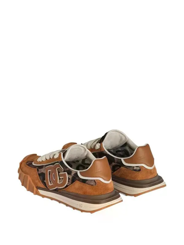 Dolce & Gabbana Logo Detail Sneakers - Brown