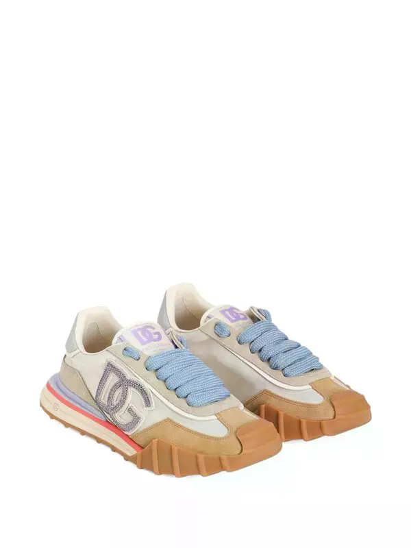 Dolce & Gabbana Logo-detail Sneakers - Neutrals