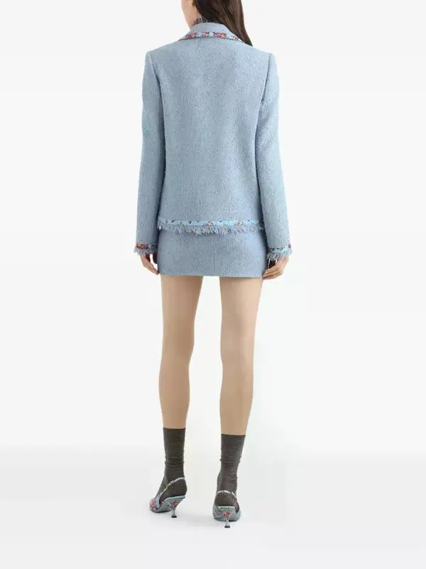 Dolce & Gabbana Floral-print Blouse - Blue
