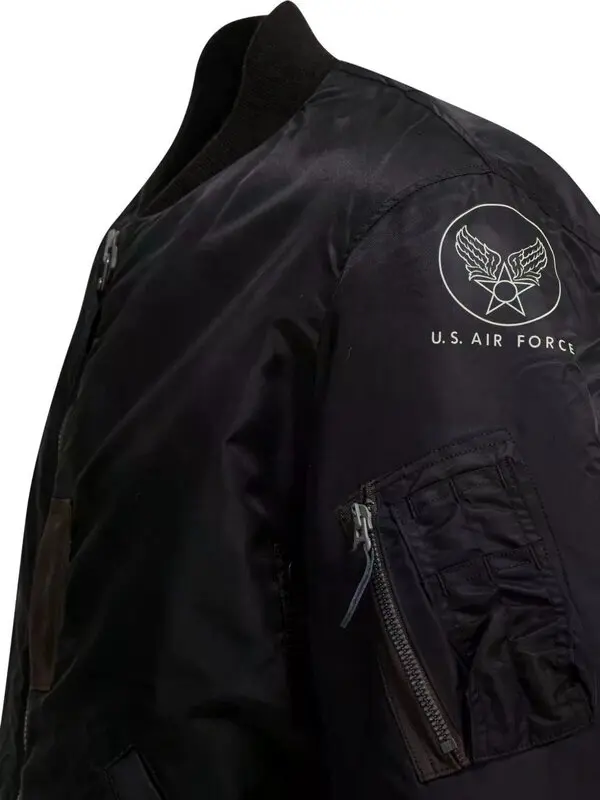 BUZZ RICKSON'S Patched Bomber Coat