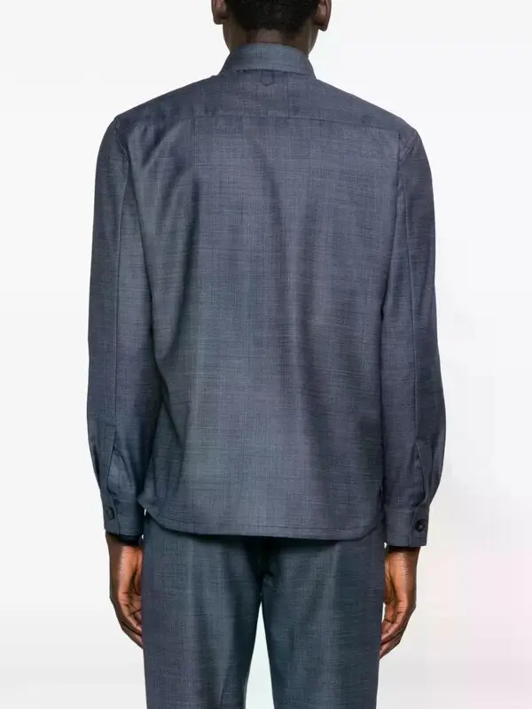 Canali Button Flap Jacket