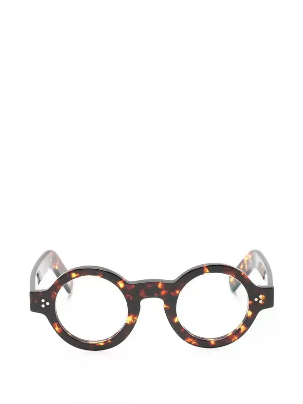 LESCA Round Frame Glasses