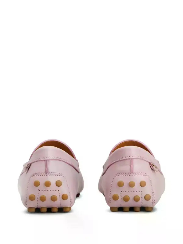 TOD'S Penny-bar Gommino Loafers - Pink