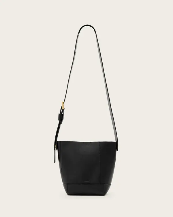 ALLSAINTS Alba Mini Leather Crossbody Bag