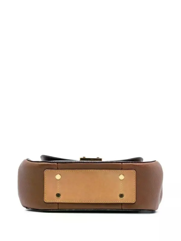 LOUIS VUITTON 2013 Monogram Eden Mm Satchel - Brown