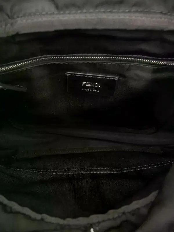 Fendi Small Zucca Canvas Ness Backpack