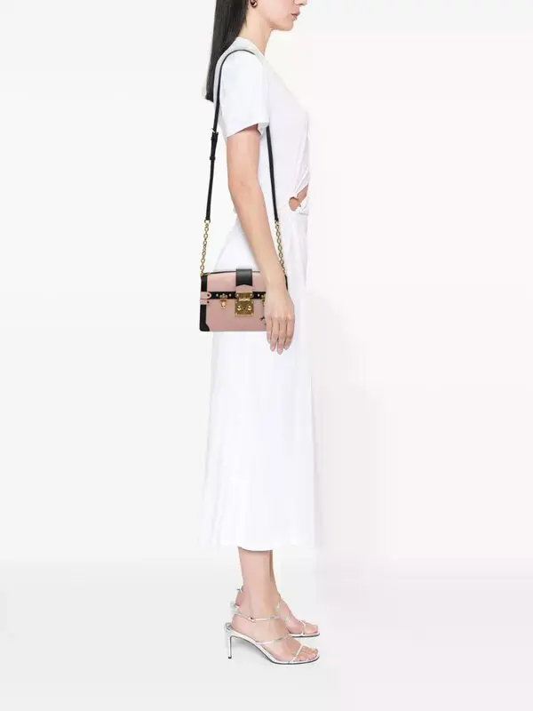 LOUIS VUITTON Epi Trunk Clutch Crossbody Bag - Black