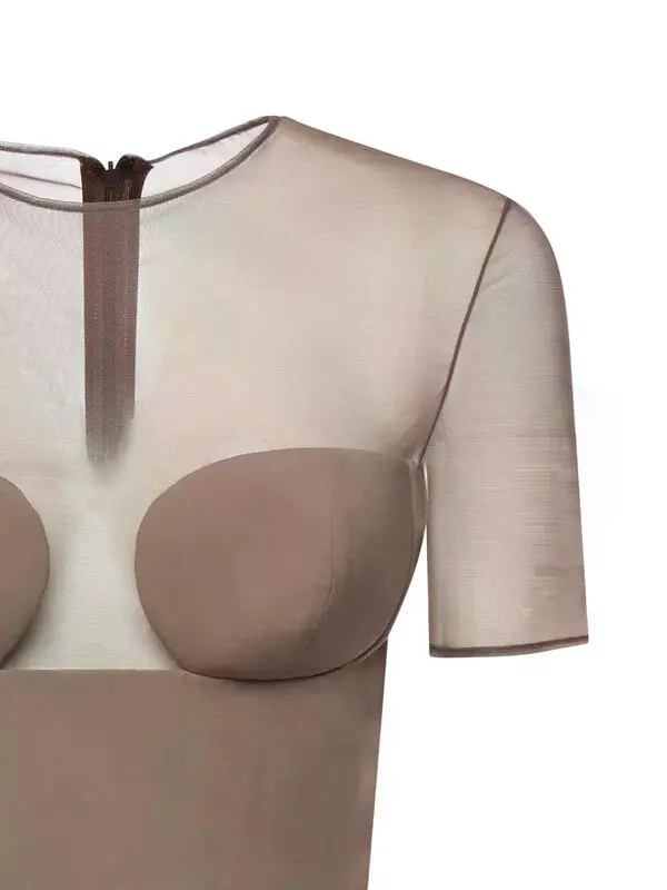 NENSI DOJAKA Peplum Panelled Blouse