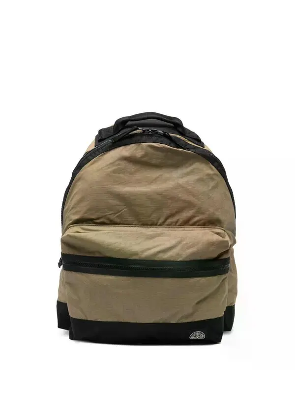 Stone Island Logo-patch Backpack - Green
