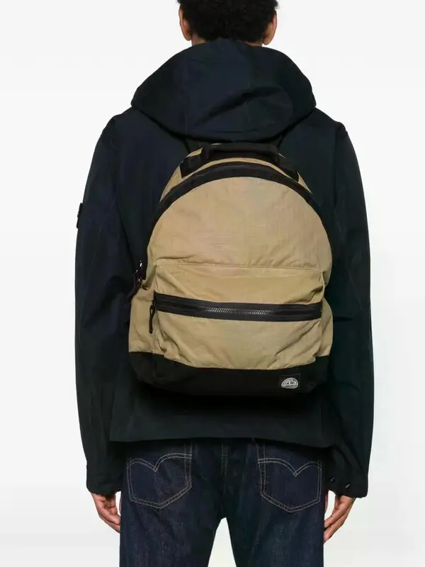 Stone Island Logo-patch Backpack
