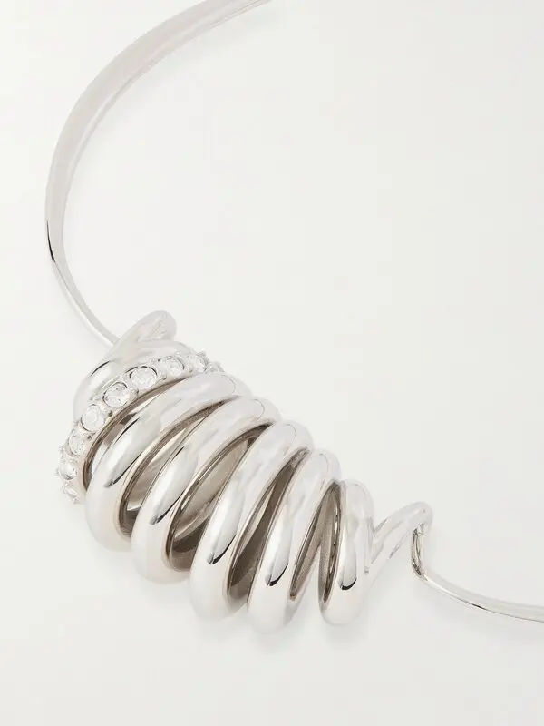 Rabanne Tone And Crystal Choker