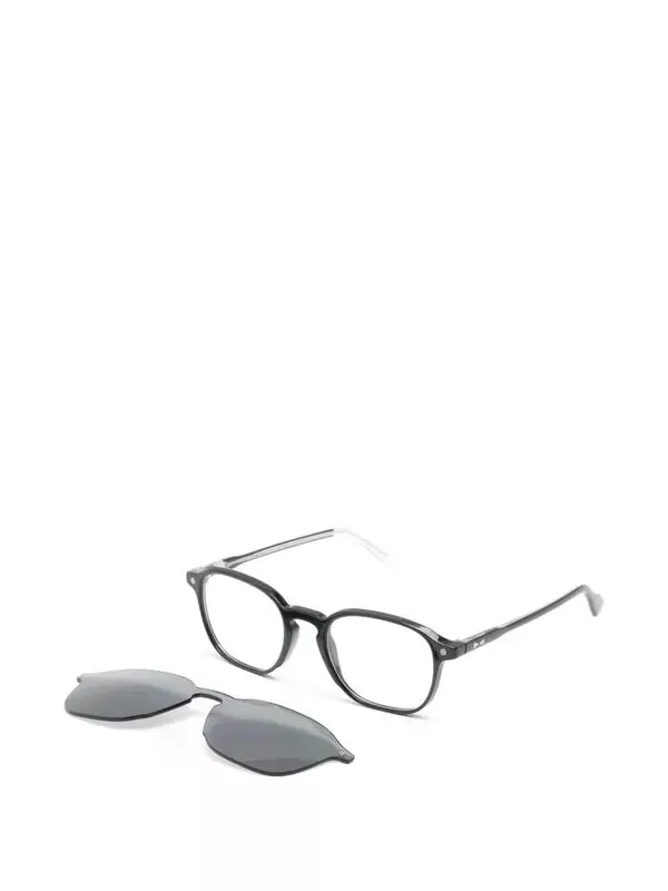 SNOB Pagoda Round-frame Glasses