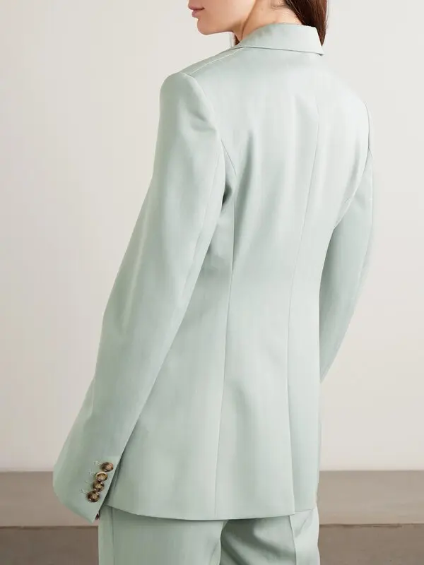 Stella McCartney Striped Wool-jacquard Blazer