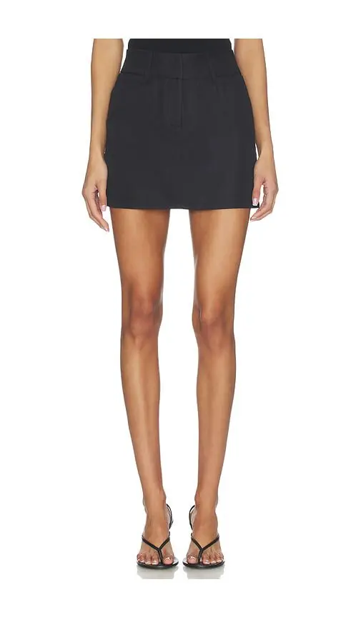 ALL THE WAYS Eliana Mini Skirt - Black