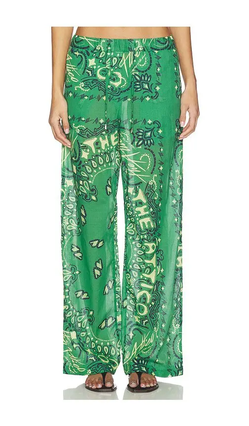 Attico Printed Cotton Pant