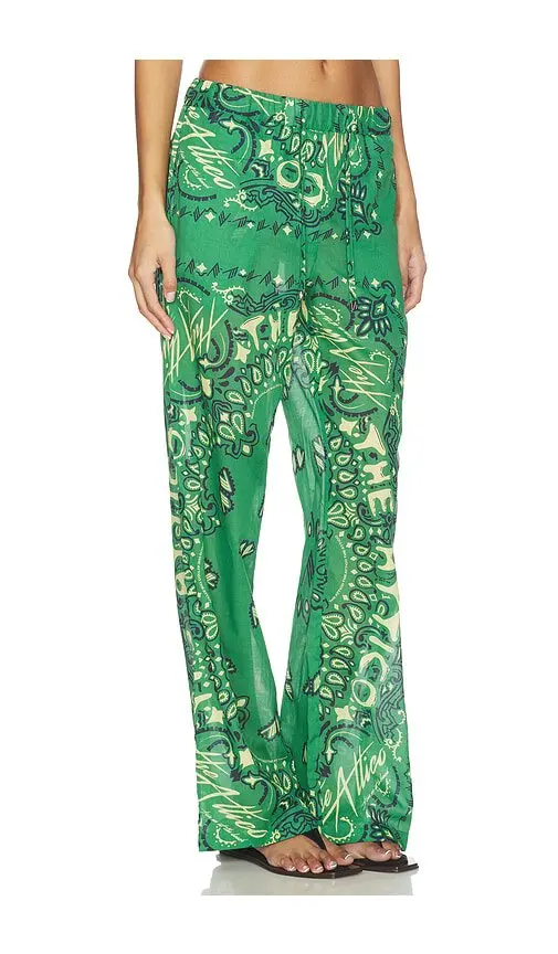 Attico Printed Cotton Pant