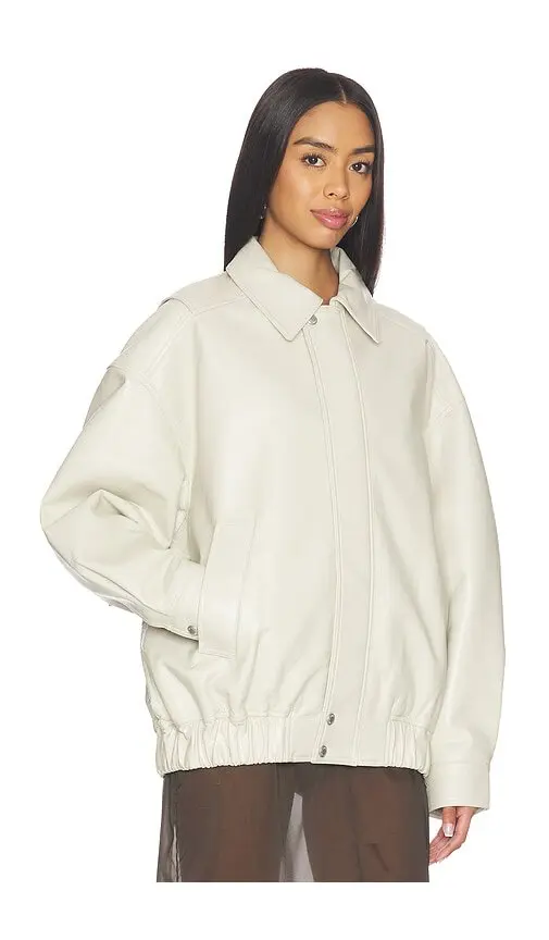 AGOLDE Aston Bomber Jacket - Buff