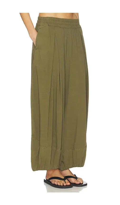 Free People Moonflower Ballon Pant - Sage