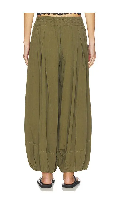 Free People Moonflower Ballon Pant - Sage