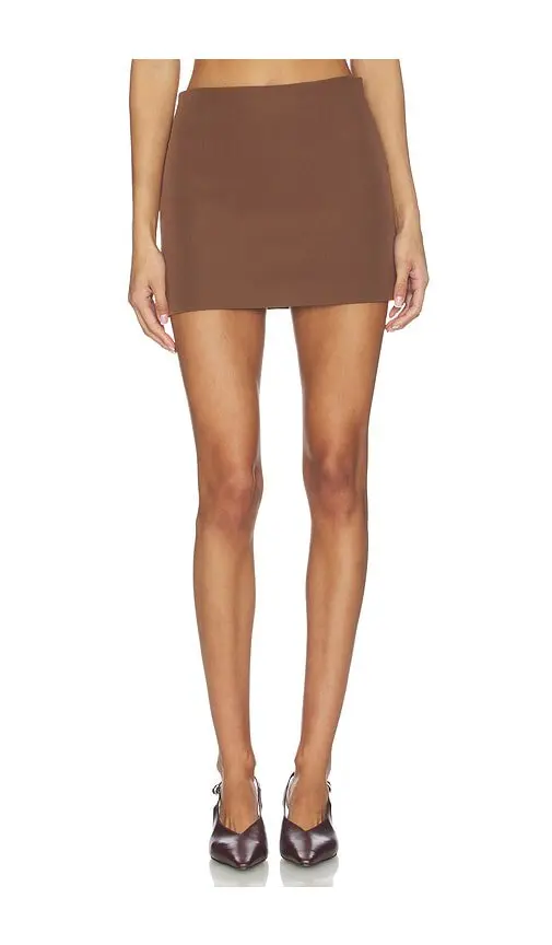 ALL THE WAYS Jubilee Mini Skirt - Brown