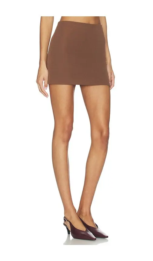 ALL THE WAYS Jubilee Mini Skirt - Brown