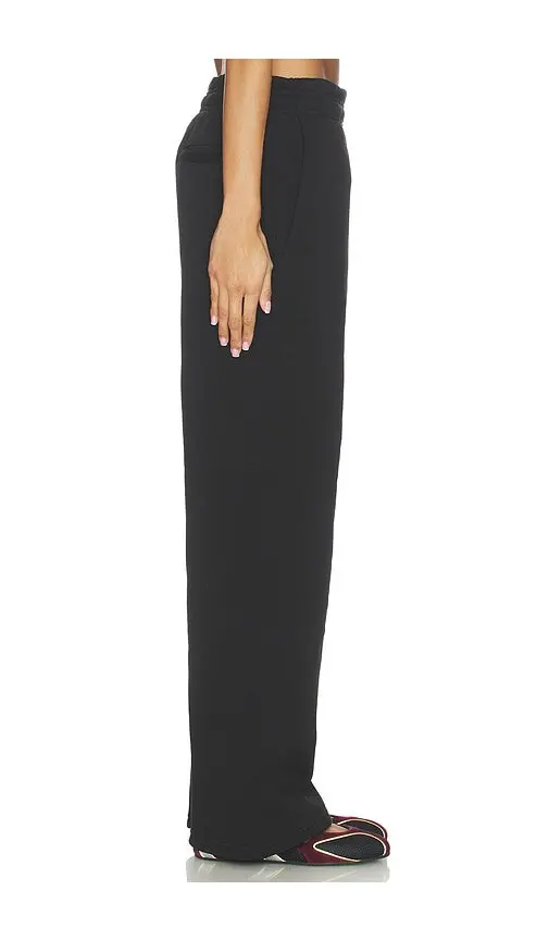 ENTIRE STUDIOS Straight Leg Sweatpant - Black