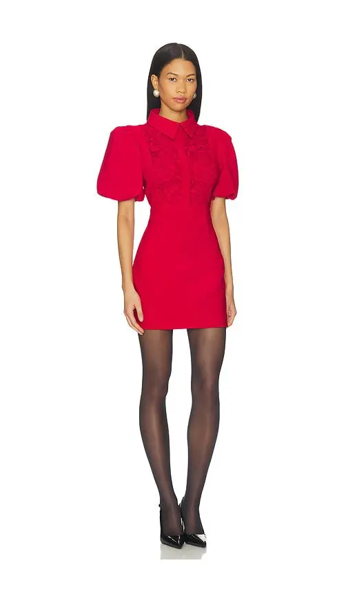 ELLIATT June Puff Sleeve Mini Dress