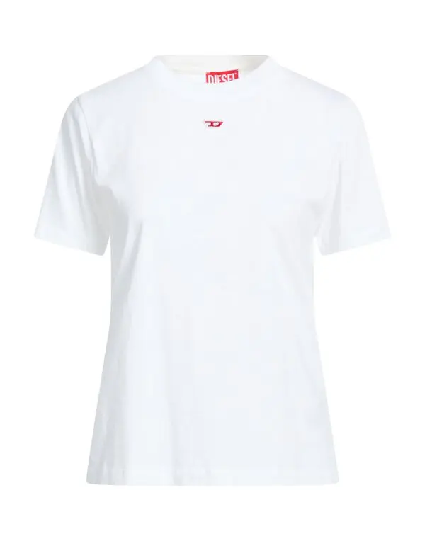 DIESEL® T-shirt With Embroidered Logo - White