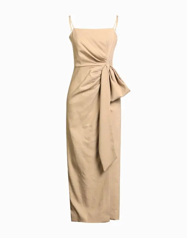 MSGM Maxi Dress - Beige