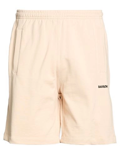 BARROW Cotton French Terry Shorts - Beige