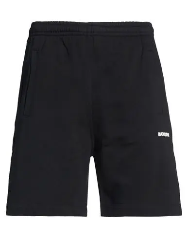 BARROW Cotton French Terry Shorts - Black