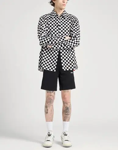 BARROW Cotton French Terry Shorts - Black