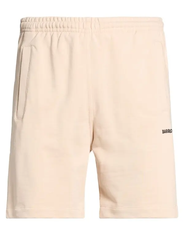 BARROW Cotton French Terry Shorts - Sand