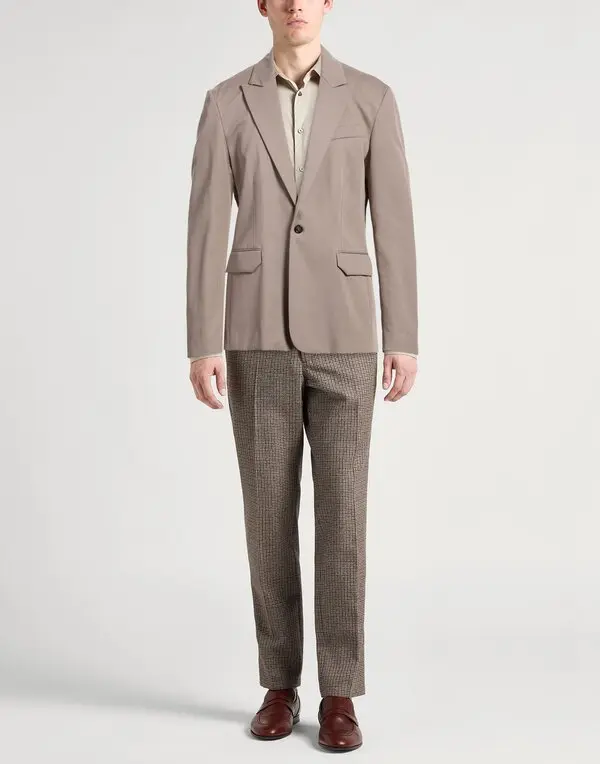 PAOLO PECORA Single-breasted Blazer - Grey