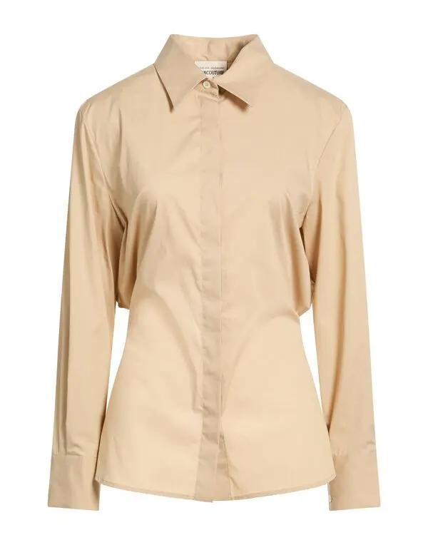 SEMICOUTURE Poplin Shirt With Open Back